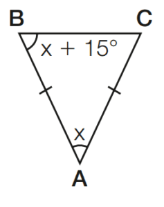 Lista de Exercícios com Solução Triângulos Isósceles