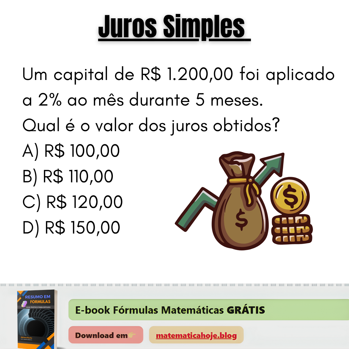 Exercício Juros Simples