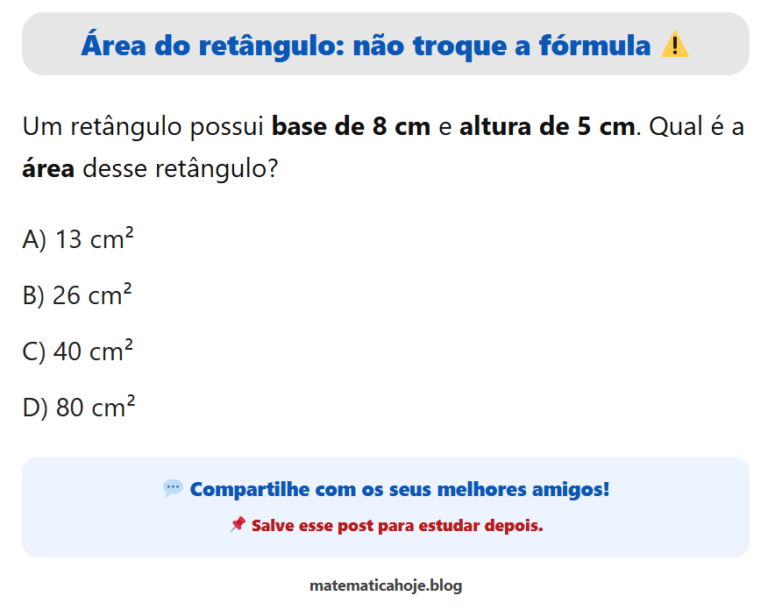 Área do Setor Circular e Comprimento do Arco