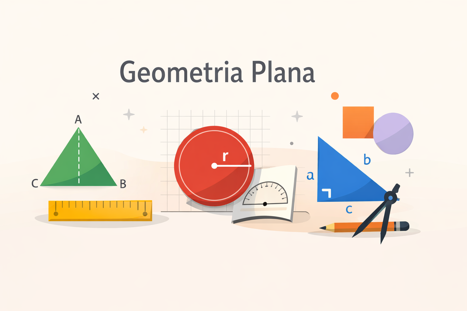 Geometria Plana: guia completo para aprender áreas, perímetros e ...