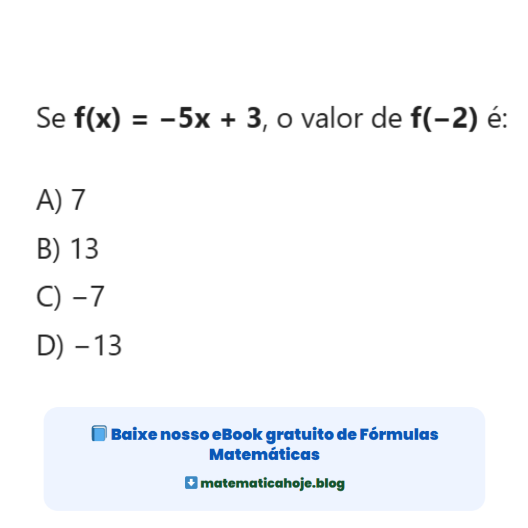 Fórmulas Cone